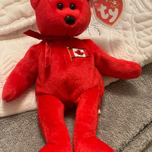 Beanie Babies | Other | Ty Pierre The Bear Beanie Baby Canda Exclusive ...